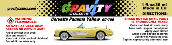 Corvette Panama Yellow » GRAVITY Colors