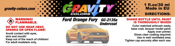 Ford Orange Fury » GRAVITY Colors