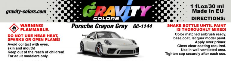 Porsche Crayon Gray » GRAVITY Colors