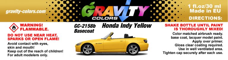 Honda Indy Yellow » GRAVITY Colors