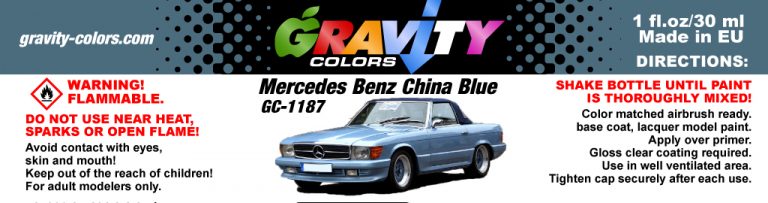 Mercedes Benz China Blue » GRAVITY Colors
