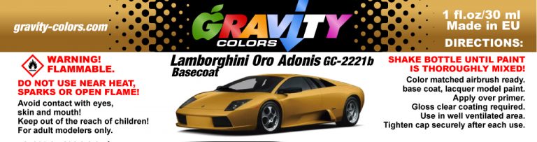 Lamborghini Oro Adonis » GRAVITY Colors