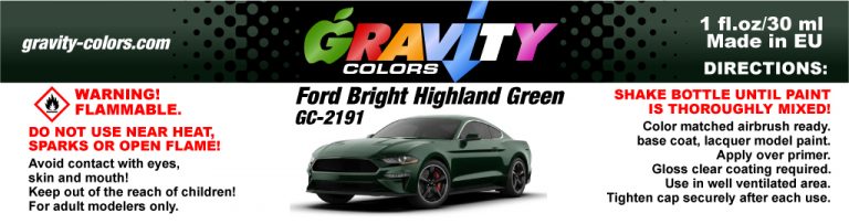 Ford Bright Highland Green » GRAVITY Colors