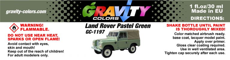 Land Rover Pastel Green » GRAVITY Colors