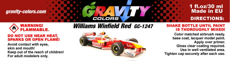 Williams Winfield Red » GRAVITY Colors