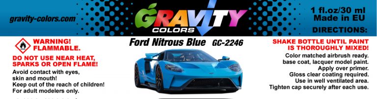 Ford Nitrous Blue » GRAVITY Colors