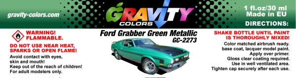 Ford Grabber Green Metallic » GRAVITY Colors