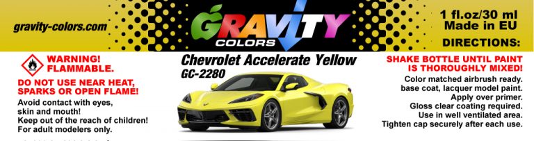 Chevrolet Accelerate Yellow » GRAVITY Colors