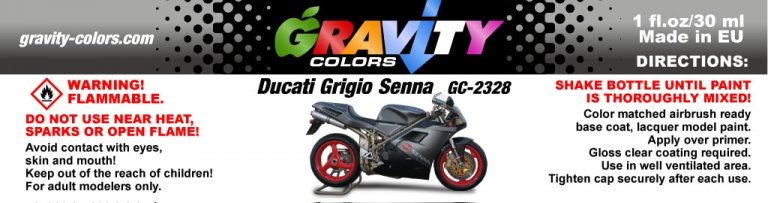 Ducati Grigio Senna » GRAVITY Colors