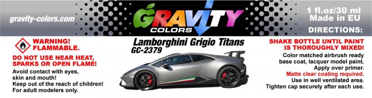Lamborghini Grigio Titans » GRAVITY Colors