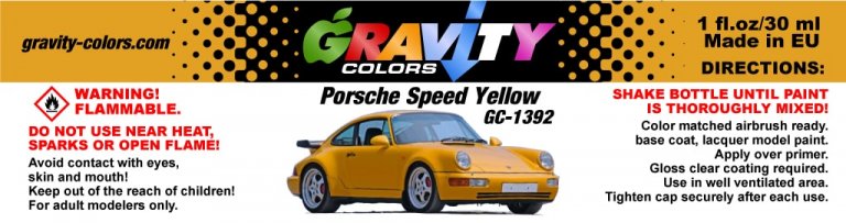 Porsche Speed Yellow » GRAVITY Colors