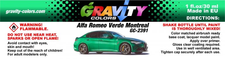 Alfa Romeo Verde Montreal » GRAVITY Colors