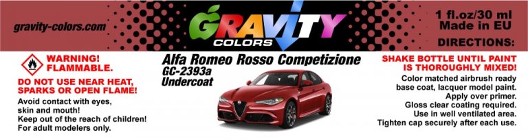 Alfa Romeo Rosso Competizione » GRAVITY Colors