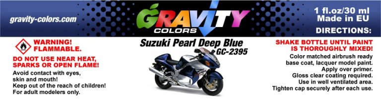 Suzuki Pearl Deep Blue » GRAVITY Colors
