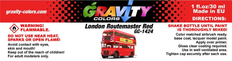 London Routemaster Red » GRAVITY Colors