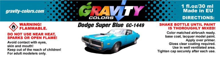 Dodge Super Blue » GRAVITY Colors