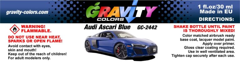 Audi Ascari Blue » GRAVITY Colors