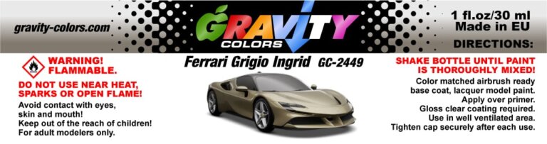 Ferrari Grigio Ingrid » GRAVITY Colors