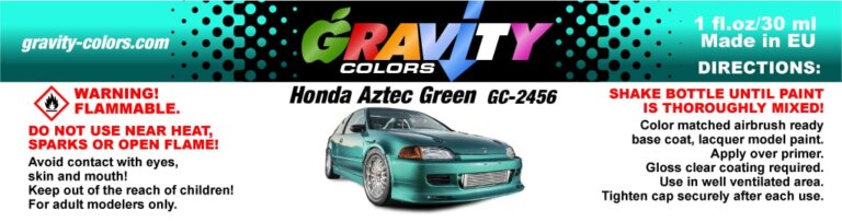 Honda Aztec Green » GRAVITY Colors