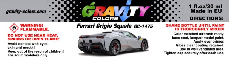 Ferrari Grigio Squalo » GRAVITY Colors